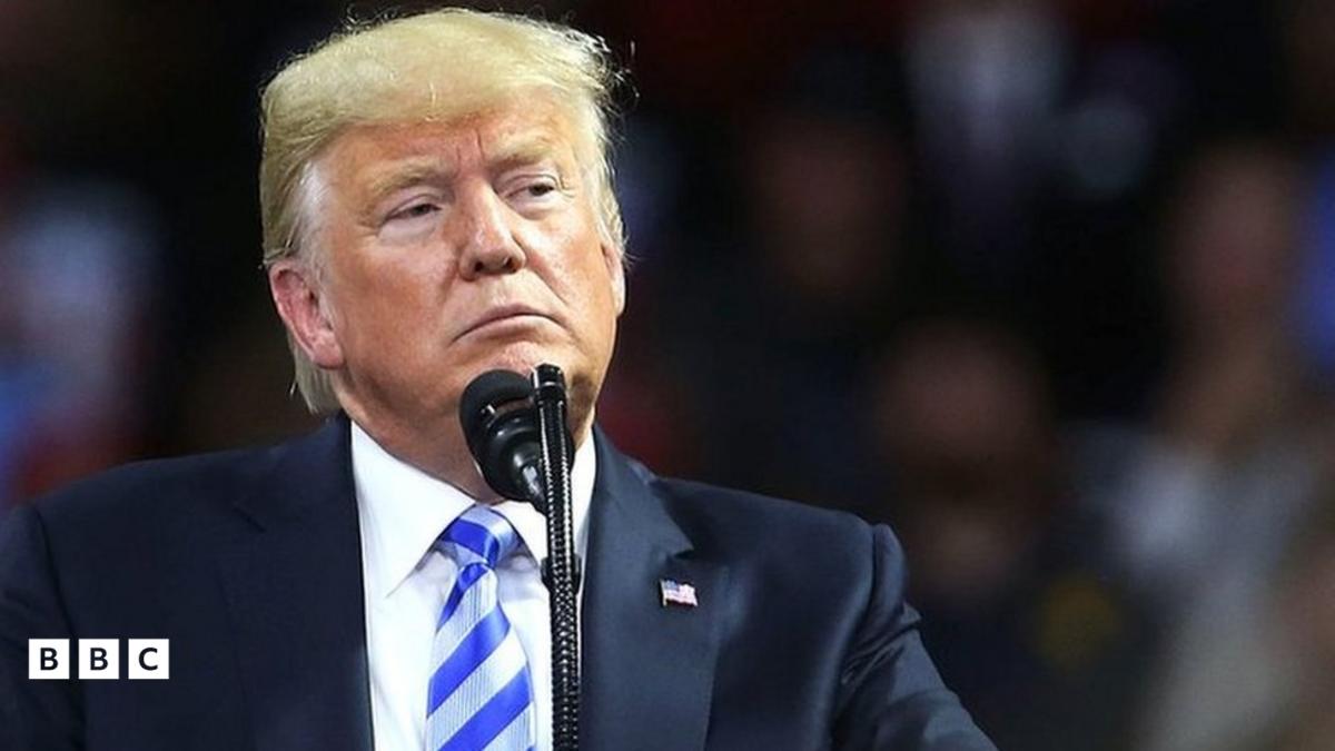 Donald Trump: Former US President launches new platform - BBC Newsround