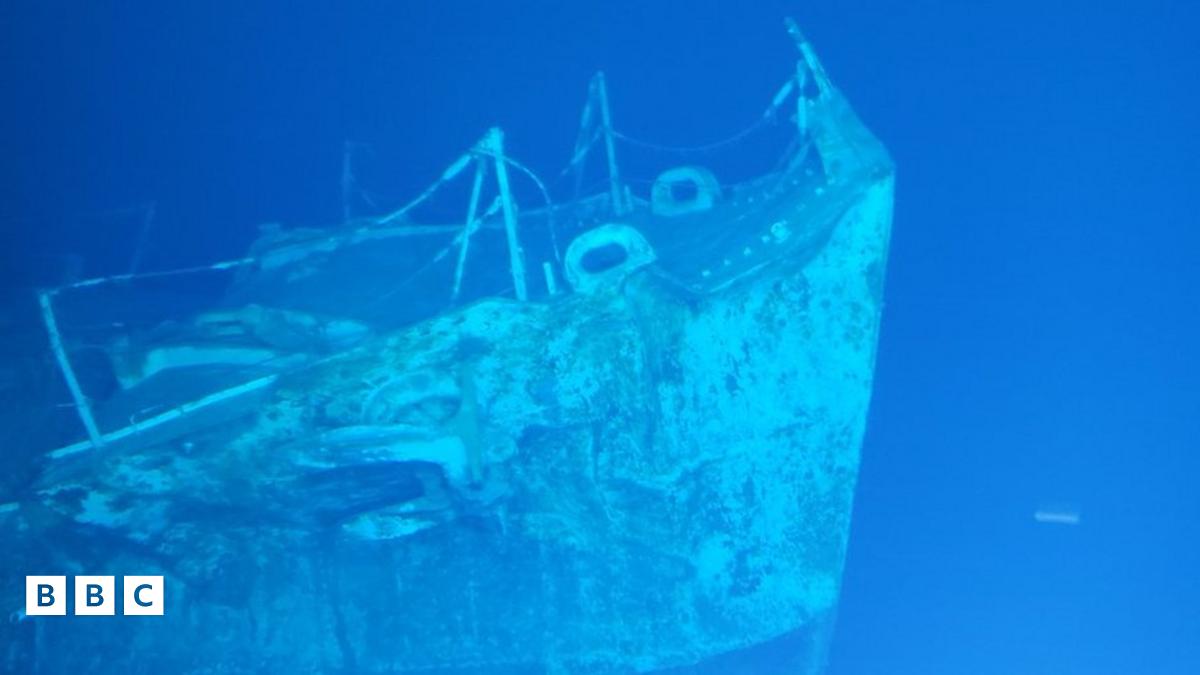 Deepest shipwreck ever found discovered in Pacific Ocean - BBC Newsround