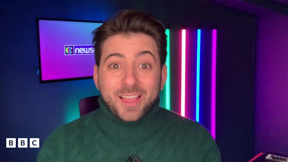 Newsround: Presenter Ricky turns his shed into a studio - BBC Newsround