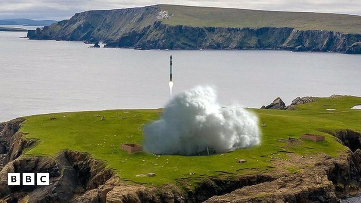 Space: Shetland is first UK spaceport for vertical rocket launches ...