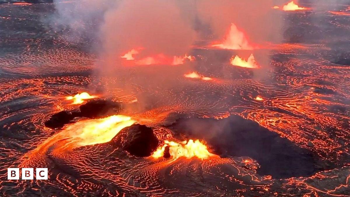 Kilauea: One of the world's most active volcanoes erupts in Hawaii - BBC Newsround