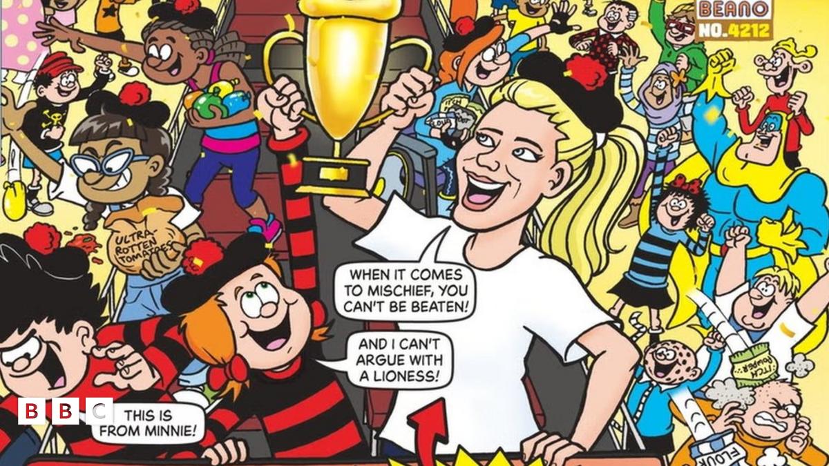 England Lionesses captain Leah Williamson edits Beano anniversary ...