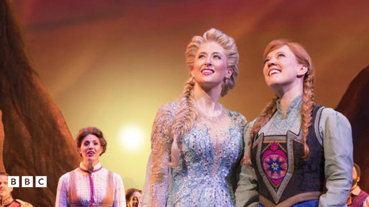 Frozen the Musical: First pictures of the live Broadway show - BBC ...