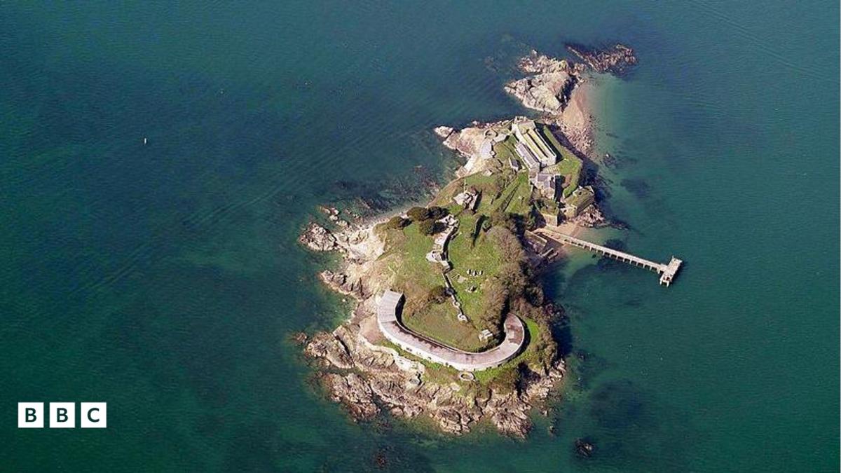 Drake's Island: Historic property in Devon is up for sale - BBC Newsround
