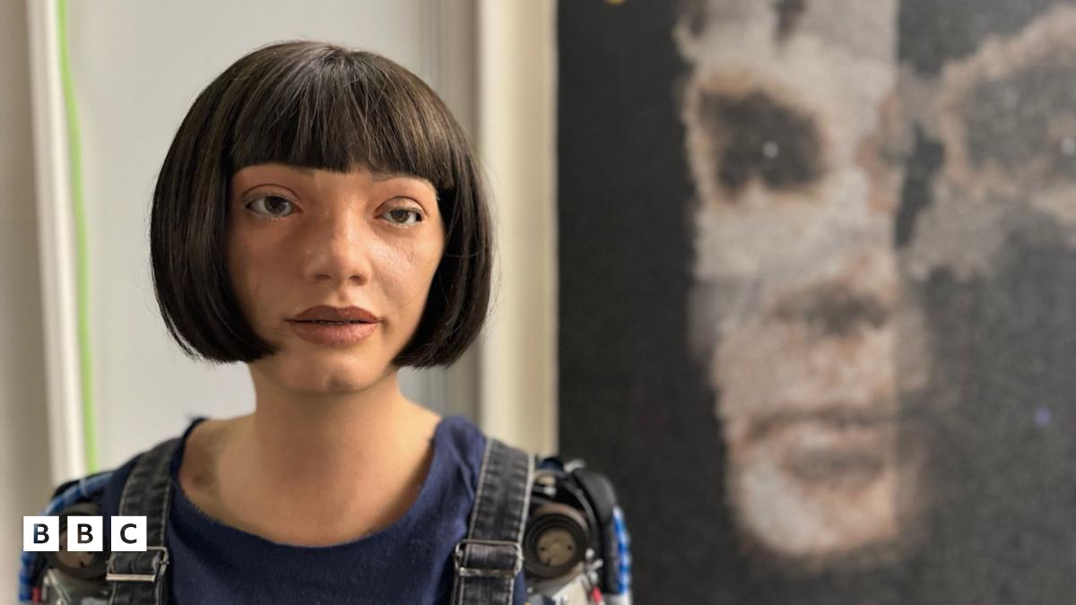 Ai-Da: Painting by an AI robot sells for more than $1 million - BBC ...