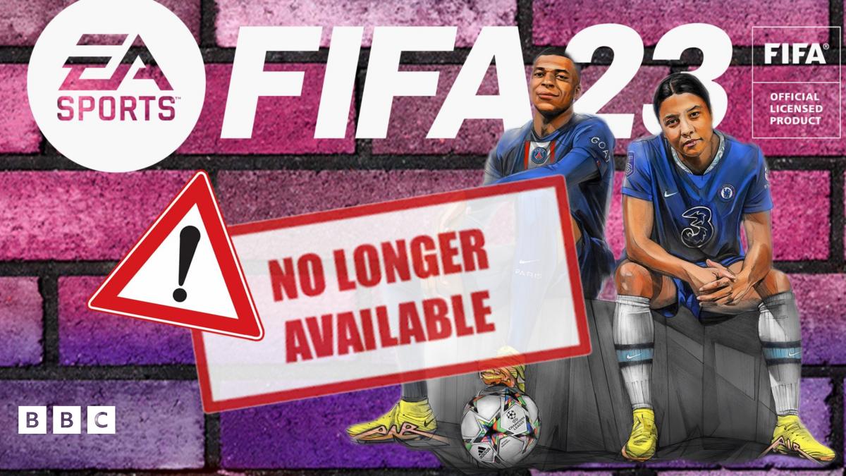EA remove old Fifa games from online stores - BBC Newsround