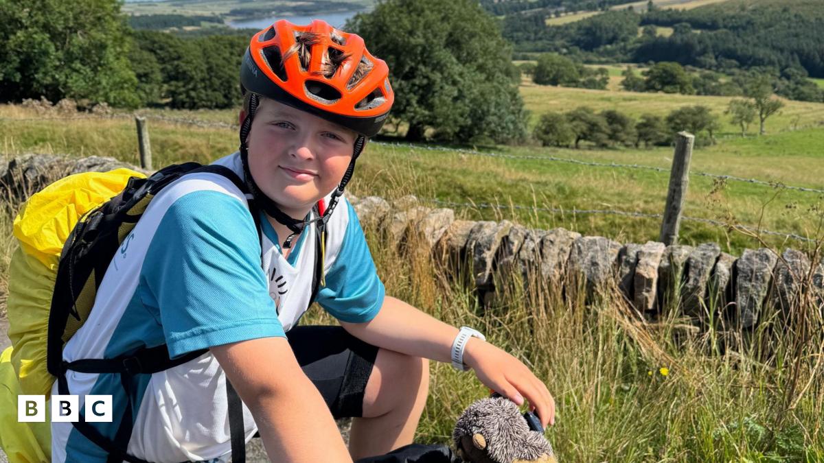 Harry cycles for hedgehogs - BBC Newsround