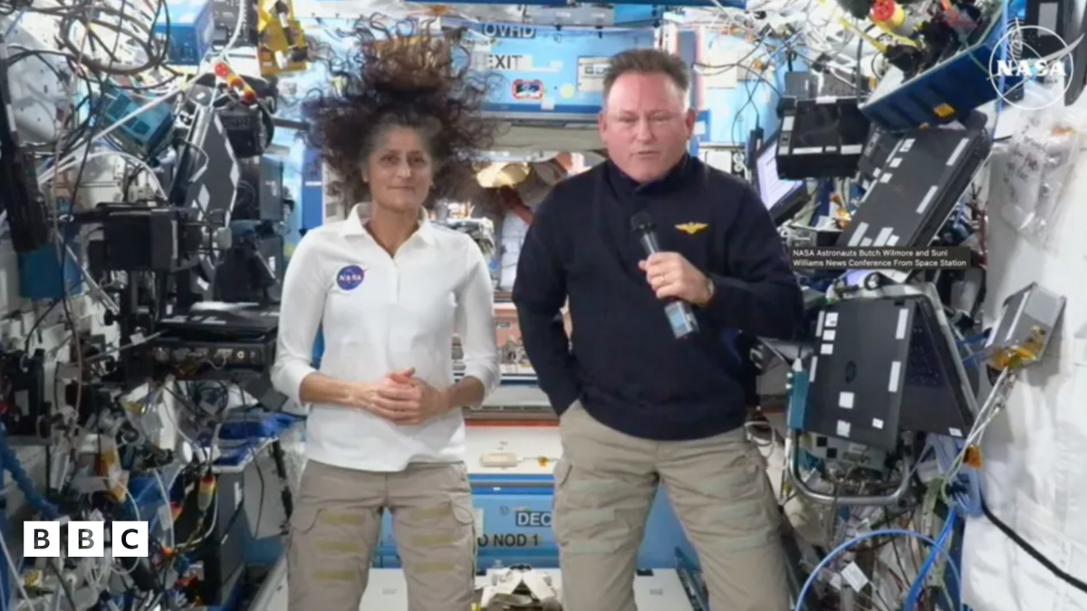 ISS: What life is like for stranded astronauts? - BBC Newsround