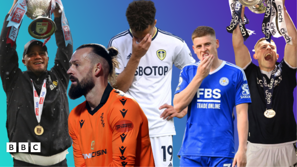 Get up to date with the ups and downs of English and Scottish football ...