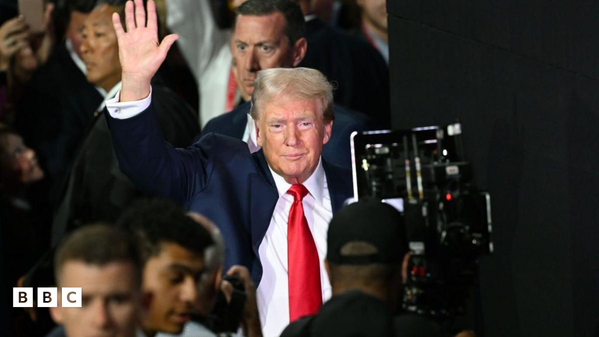 Donald Trump makes first public appearance after being shot at and ...