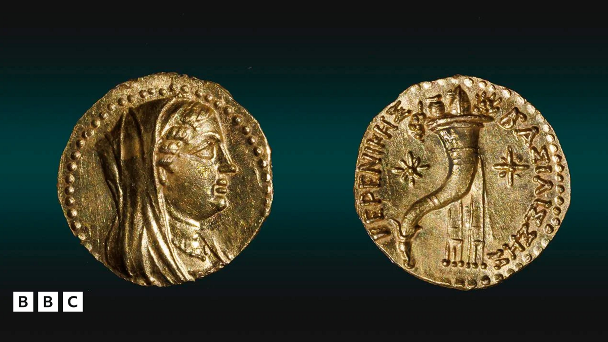 Ancient gold coin found in Jerusalem tells the story of a powerful ...