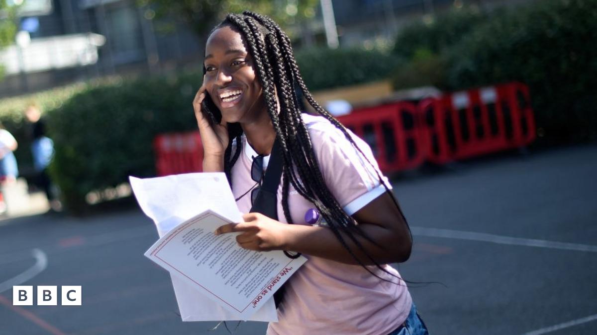 GCSE: Students in England, Wales and NI wait for results - BBC Newsround