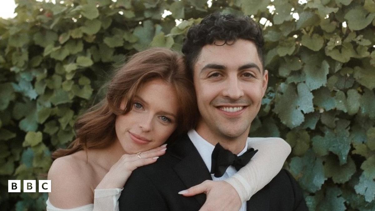 The Next Step: James and Giselle actors get married! - BBC Newsround