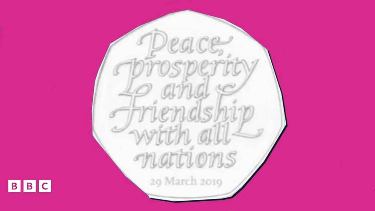 Brexit: New 50p coin announced by UK Chancellor Sajid Javid - BBC Newsround