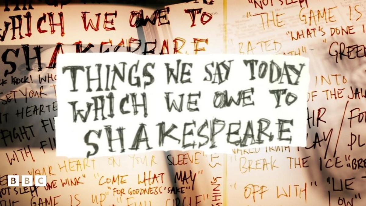 Do you use Shakespearean words in normal conversation? - BBC Newsround