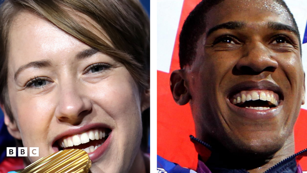 Anthony Joshua and Lizzie Yarnold honoured by Queen - BBC Newsround