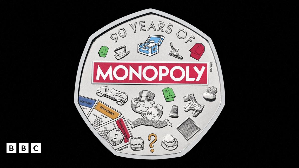 Royal Mint makes real Monopoly money with collectible 50p - BBC Newsround
