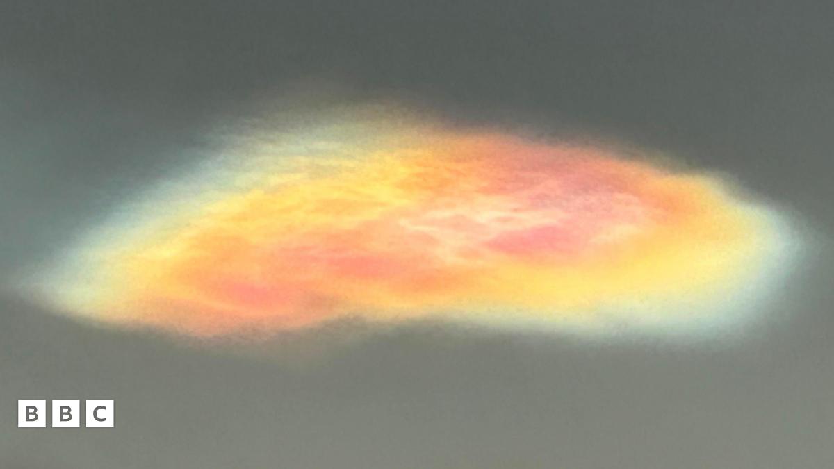 Rainbow clouds: What are they and why do they happen? - BBC Newsround