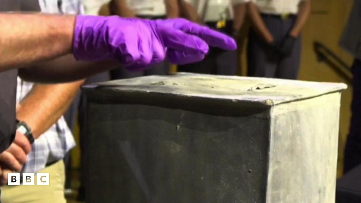 Mysterious time capsule opened after almost 200 years - BBC Newsround