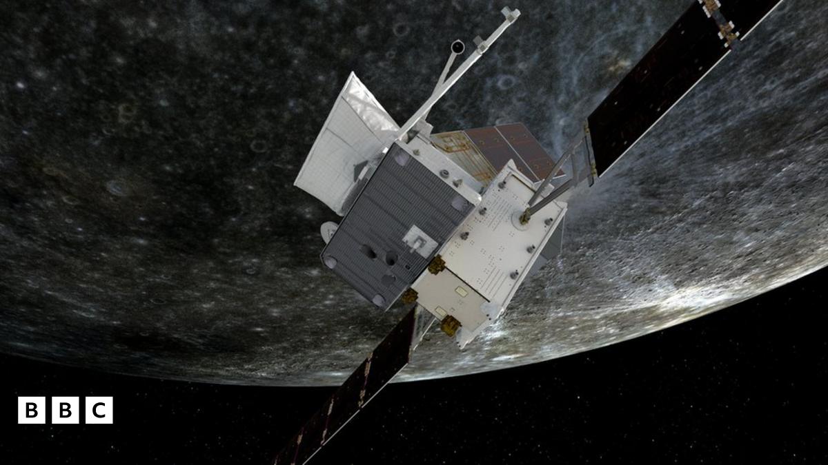 The BepiColombo spacecraft is on its way to Mercury! - BBC Newsround