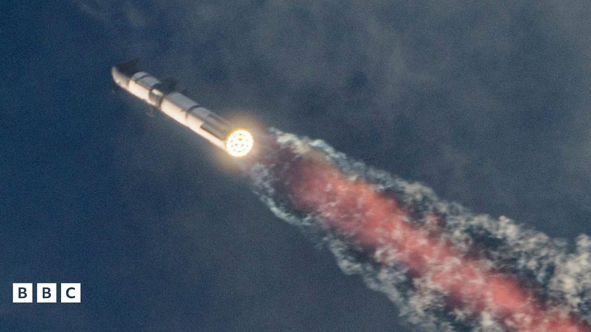Space X: Starship goes 'farther than ever' on third test flight - BBC ...