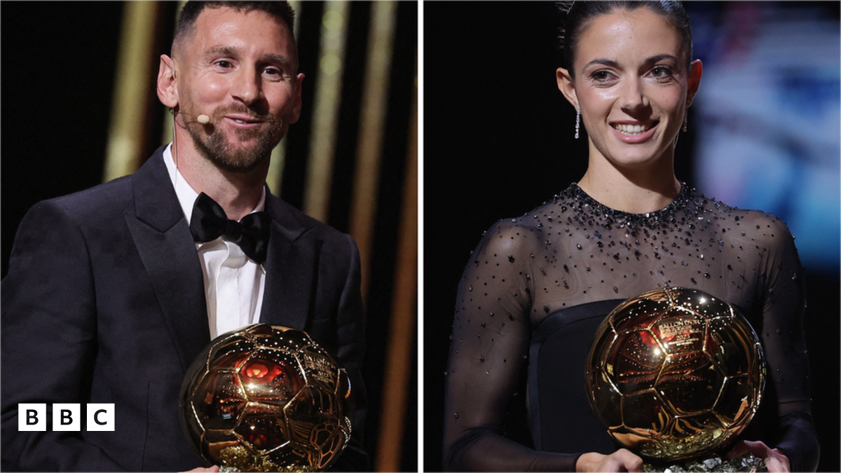 Ballon d'Or 2023: Messi and Bonmati celebrated - BBC Newsround