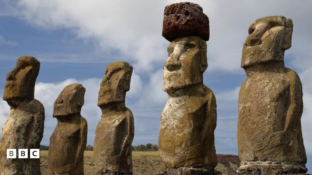 Easter Island statues damaged in serious fire - BBC Newsround