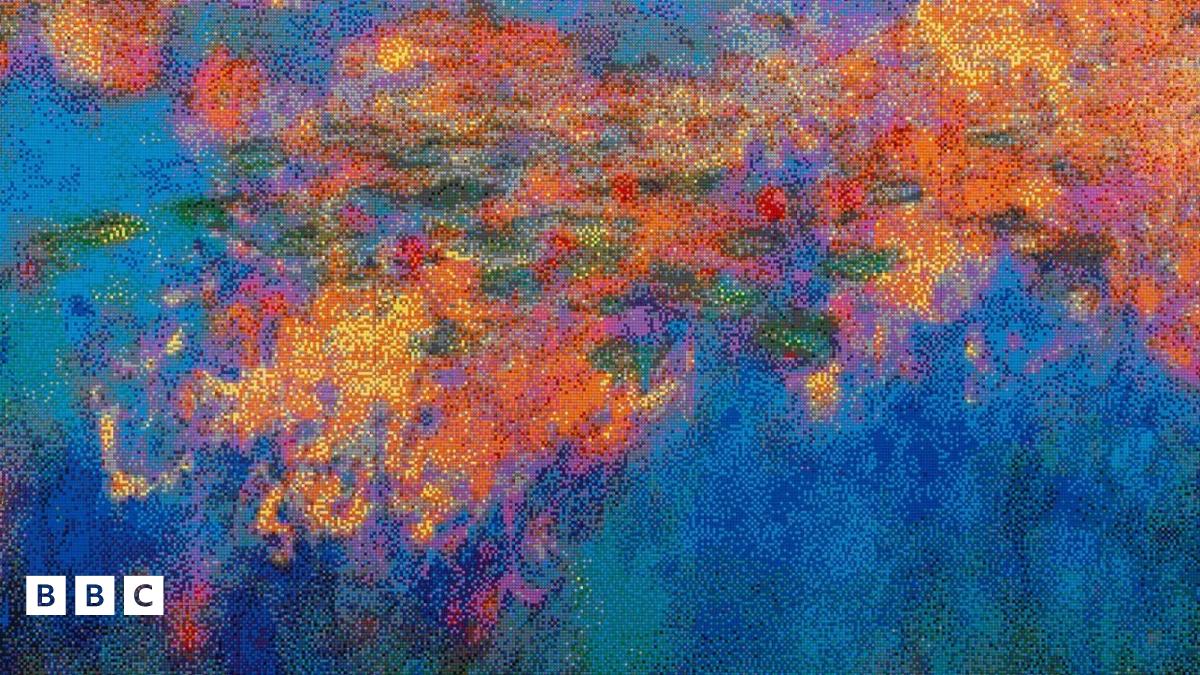 Ai Weiwei: Artist makes Lego recreation of famous Monet painting - BBC ...