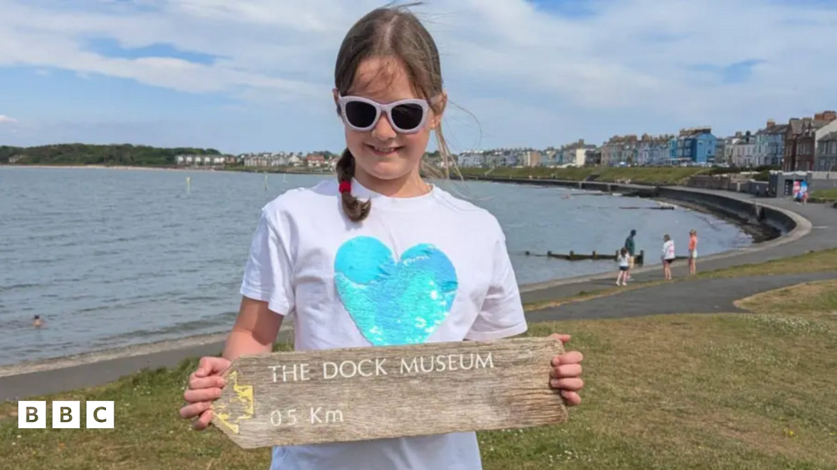 Missing sign found across the sea more than FIVE years later - BBC ...