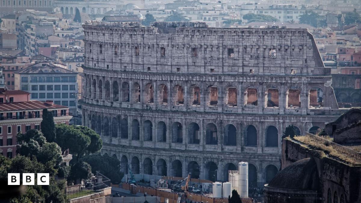 Secret Colosseum tunnel for Roman emperors opens to the public - BBC ...
