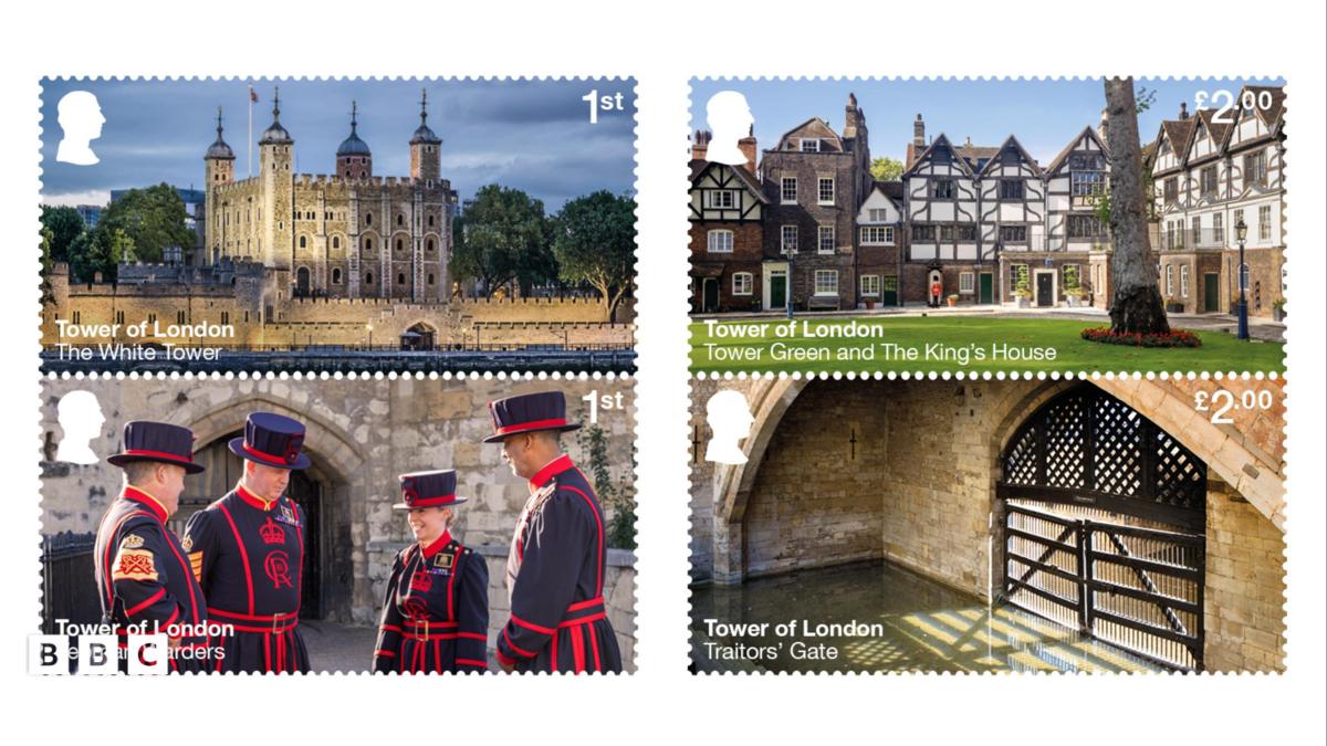 New stamps celebrate the Tower of London - BBC Newsround