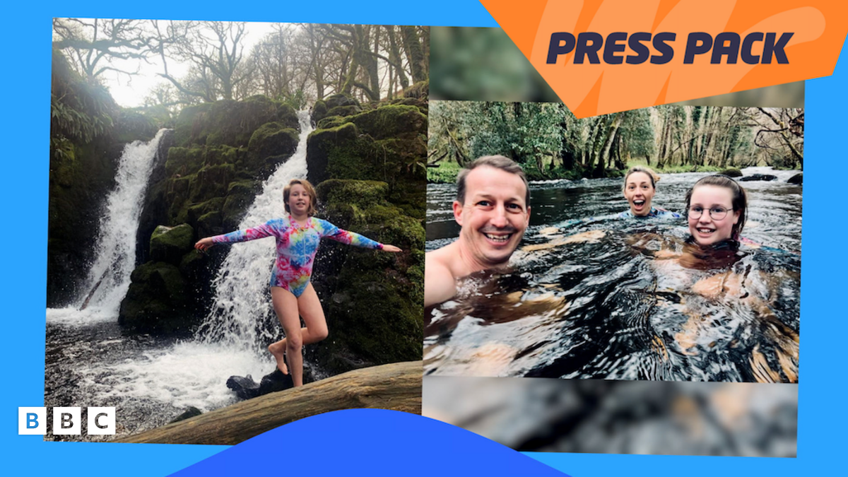 Wild swimming: Meet the girl who has swum every day for a year! - BBC ...