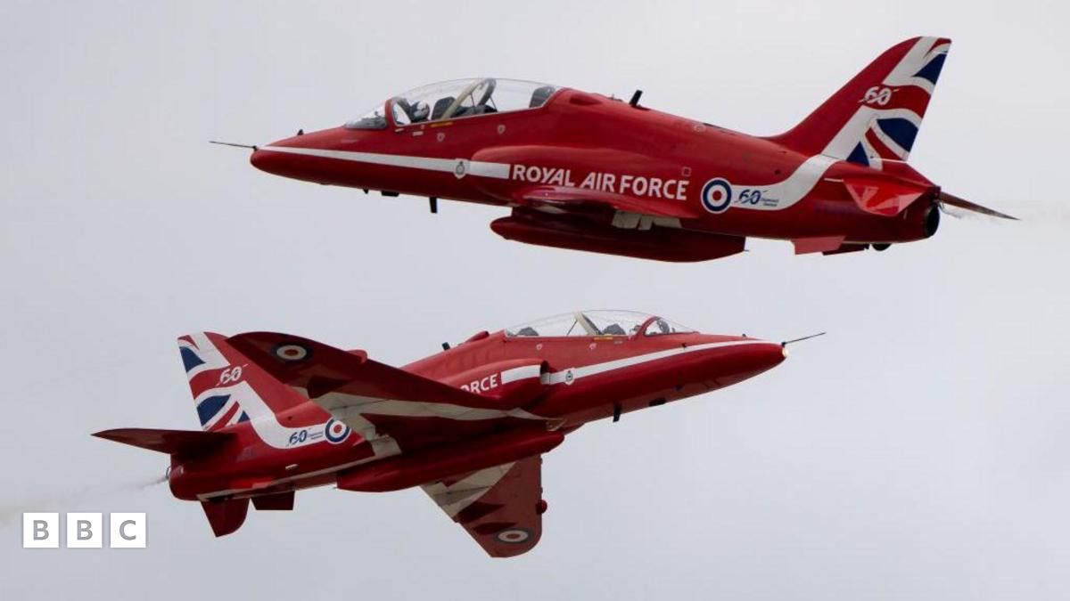 Red Arrows: All about the RAF's famous flying squad - BBC Newsround