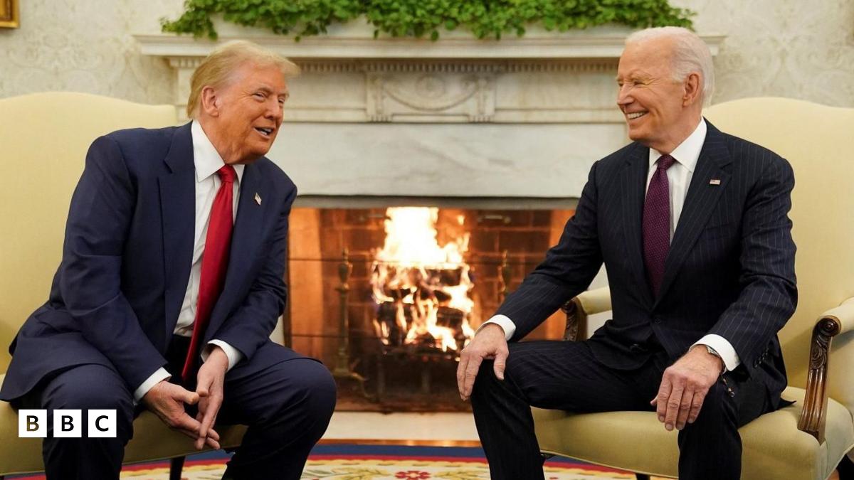 Donald Trump meets President Biden at White House to prepare for transition after US ...