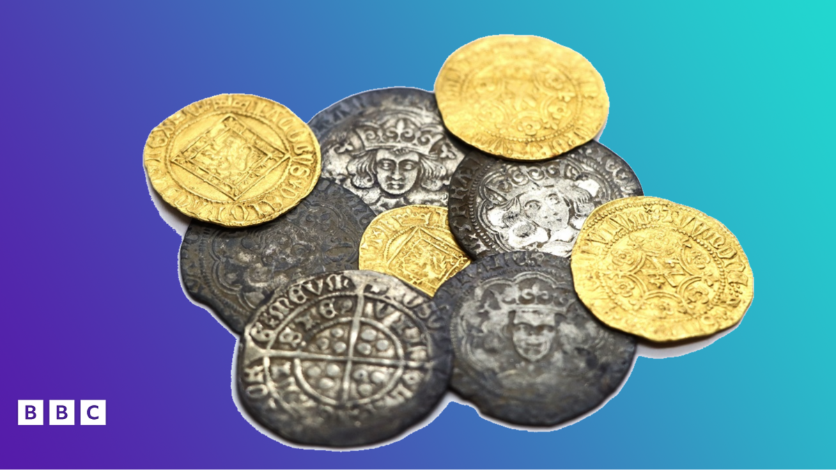 Rare coin stash discovered in Scottish Borders - BBC Newsround