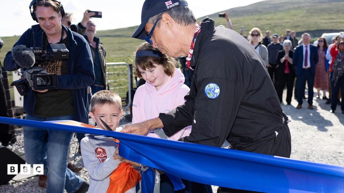 Saxavord: UK's first spaceport is officially open - BBC Newsround