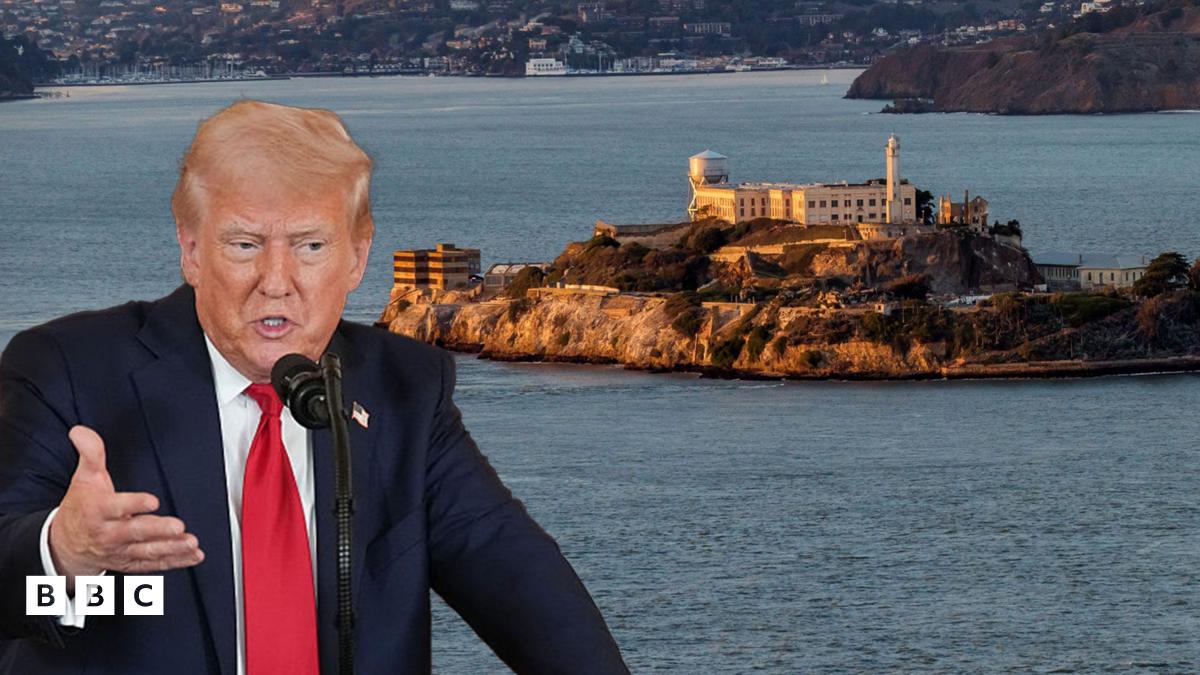 Alcatraz: President Trump orders prison to reopen - BBC Newsround