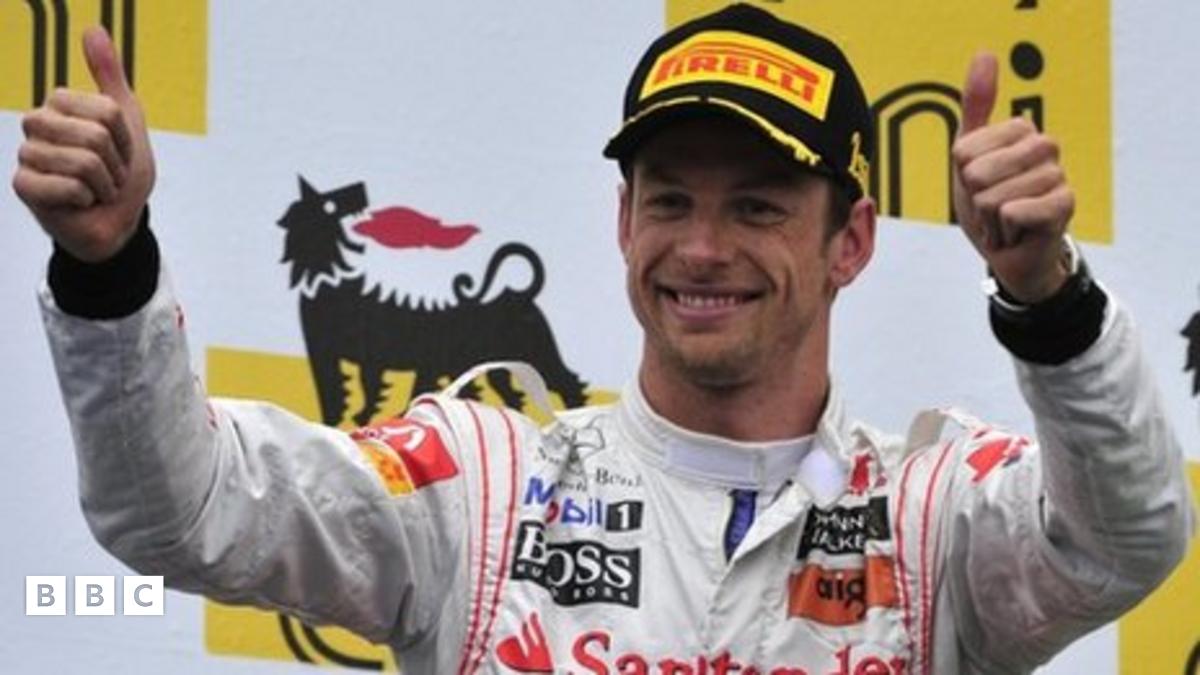 Jenson Button wins the Hungarian Grand Prix - BBC Newsround