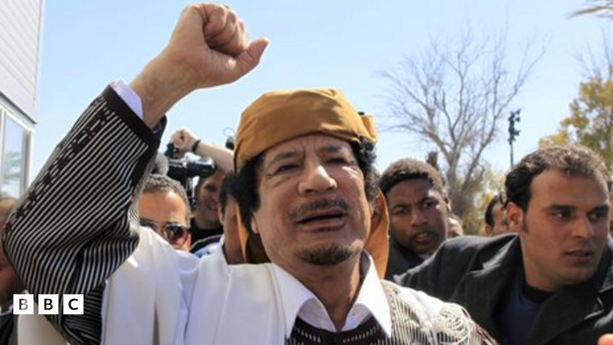 What's happening in Libya and who was Colonel Gaddafi? - BBC Newsround