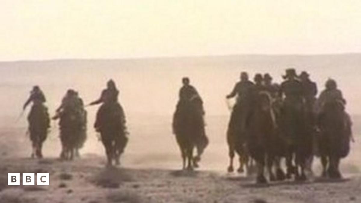 China holds the biggest ever cross-country camel race - BBC Newsround