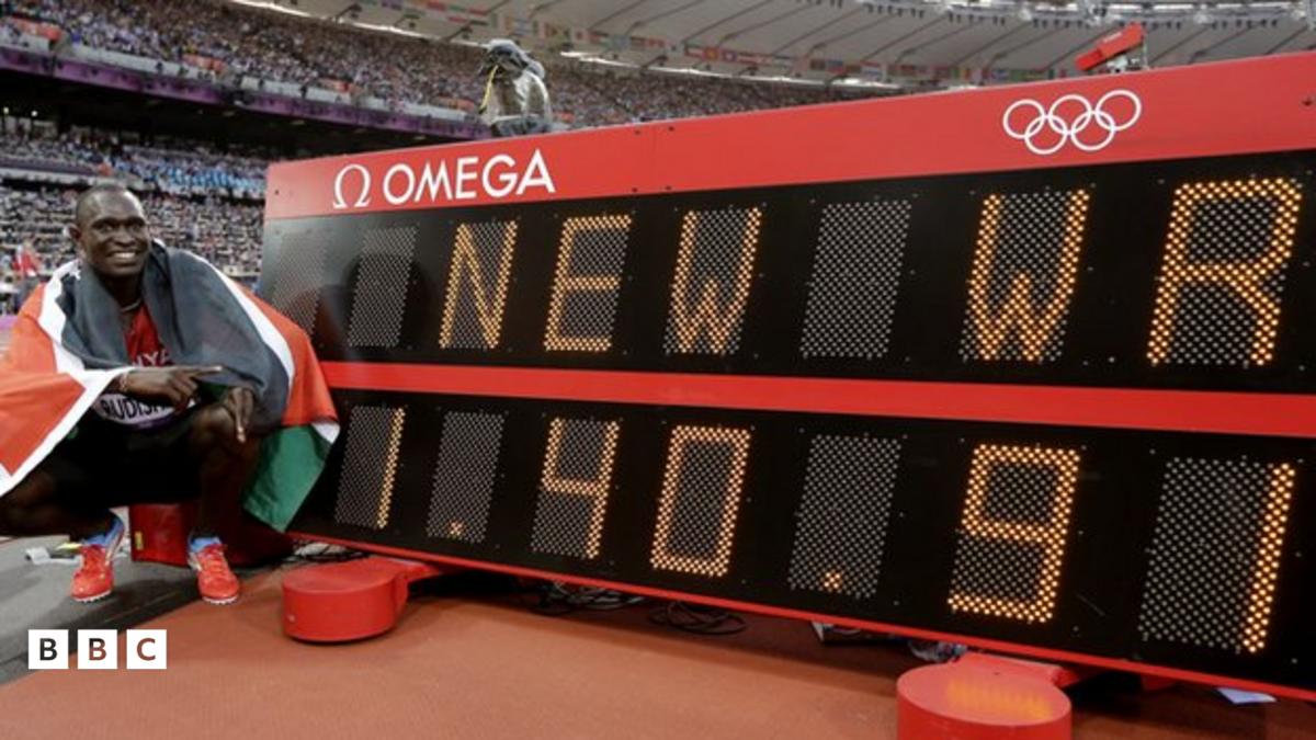 David Rudisha breaks 800m world record in Olympic final - BBC Newsround