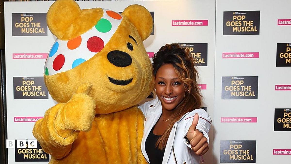 Alexandra Burke sings for Children in Need - BBC Newsround