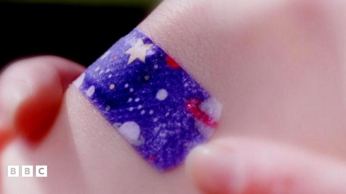 New 'ouch'-free plasters that tear off without pain - BBC Newsround
