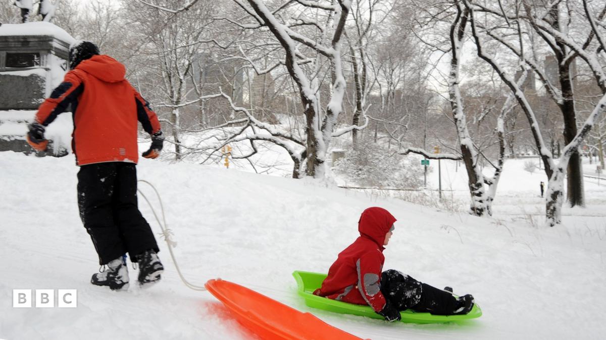 Snowstorm Nemo heading to UK - BBC Newsround