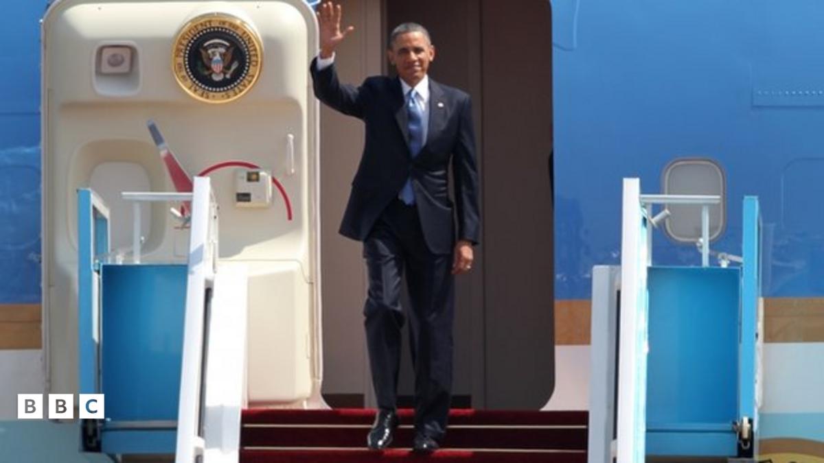 Obama visits Israel for the first time as US President - BBC Newsround