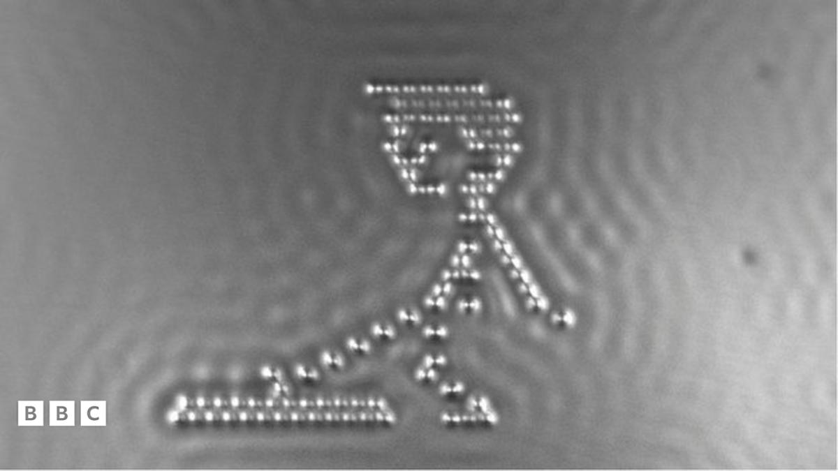 Video: Atoms star in world's smallest movie from IBM - BBC Newsround