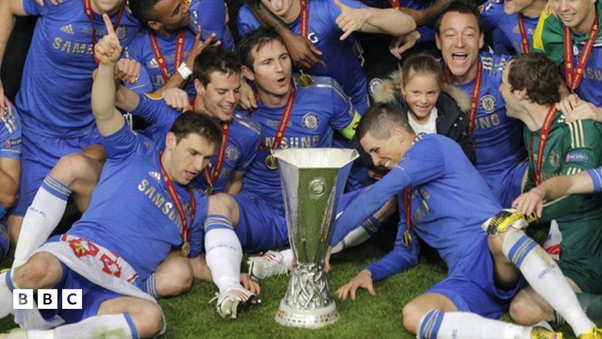 Chelsea beat Benfica 2-1 to win the Europa Cup - BBC Newsround