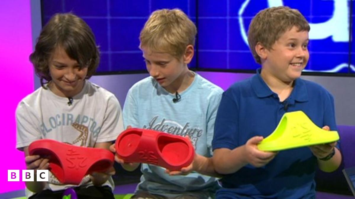 Two-way shoes wins inventions title - BBC Newsround