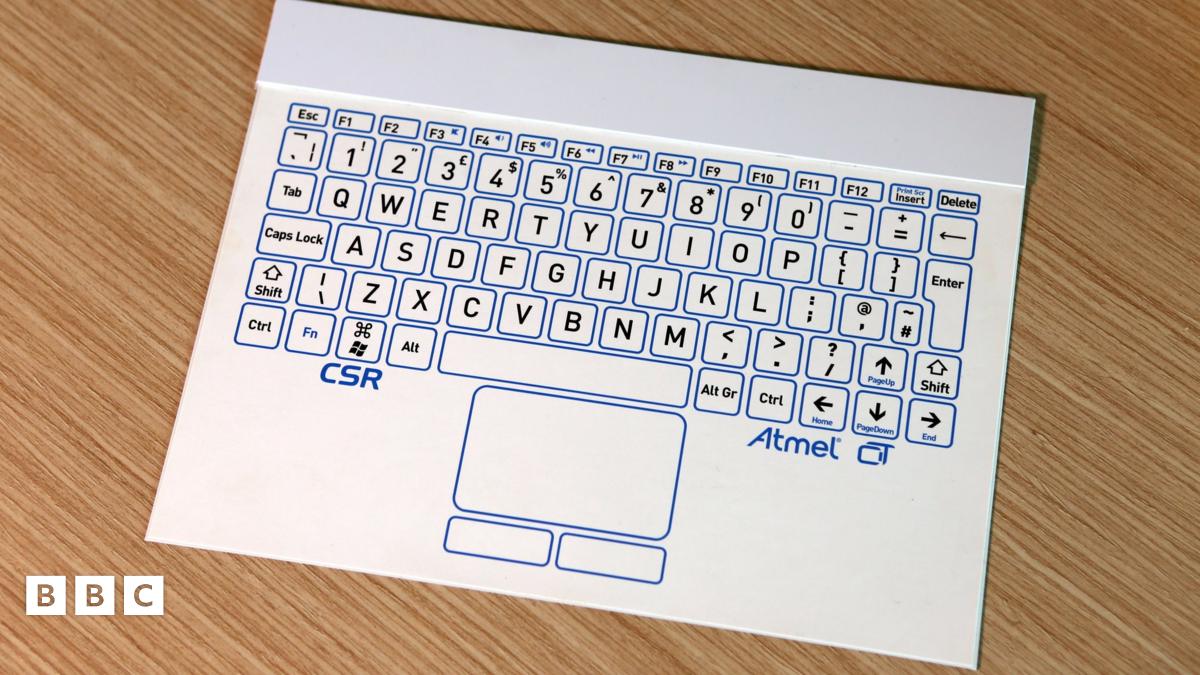 World's 'thinnest keyboard' is as thin as paper - BBC Newsround