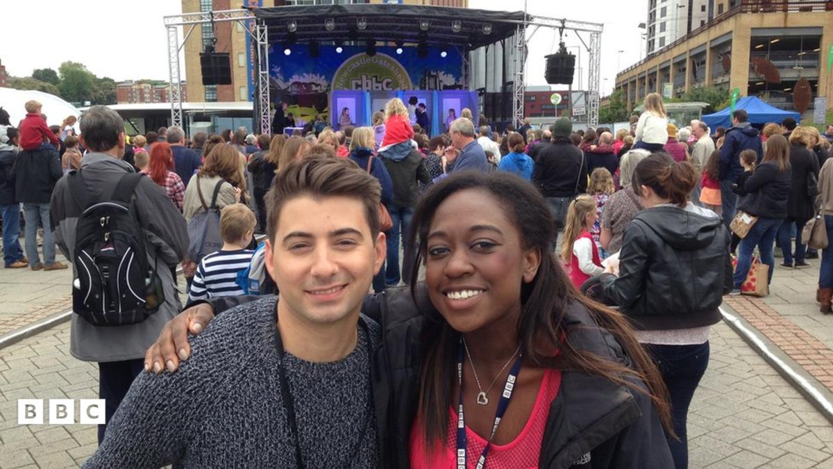 Behind the scenes at CBBC Live in Newcastle Gateshead - BBC Newsround